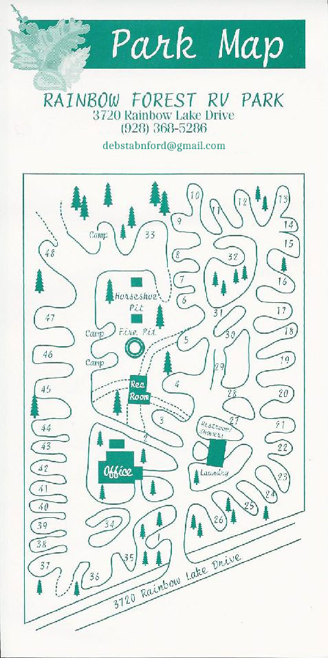 Rainbow Forest RV Park | Scenic White Mountains RV Camping in Arizona Pines
